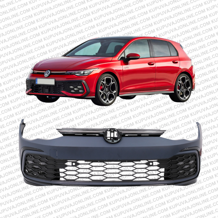 VW Golf 8 Mk8 (2020–2023) GTI Style Преден Браник – KupuvajOnline